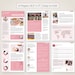 Bakery Business Newsletter Template, Canva Newsletter Template Editable ...