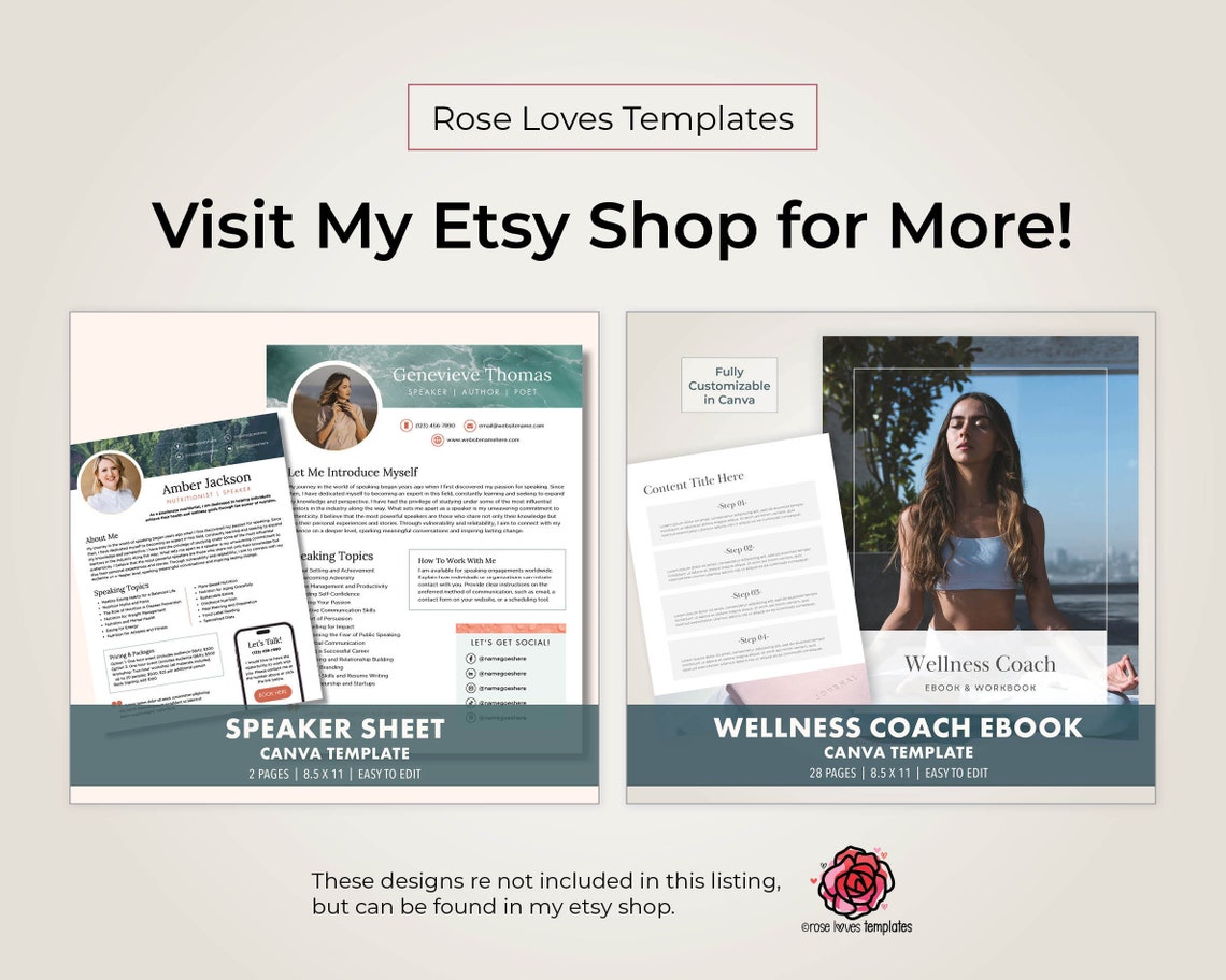 Bakery Business Newsletter Template, Canva Newsletter Template Editable ...