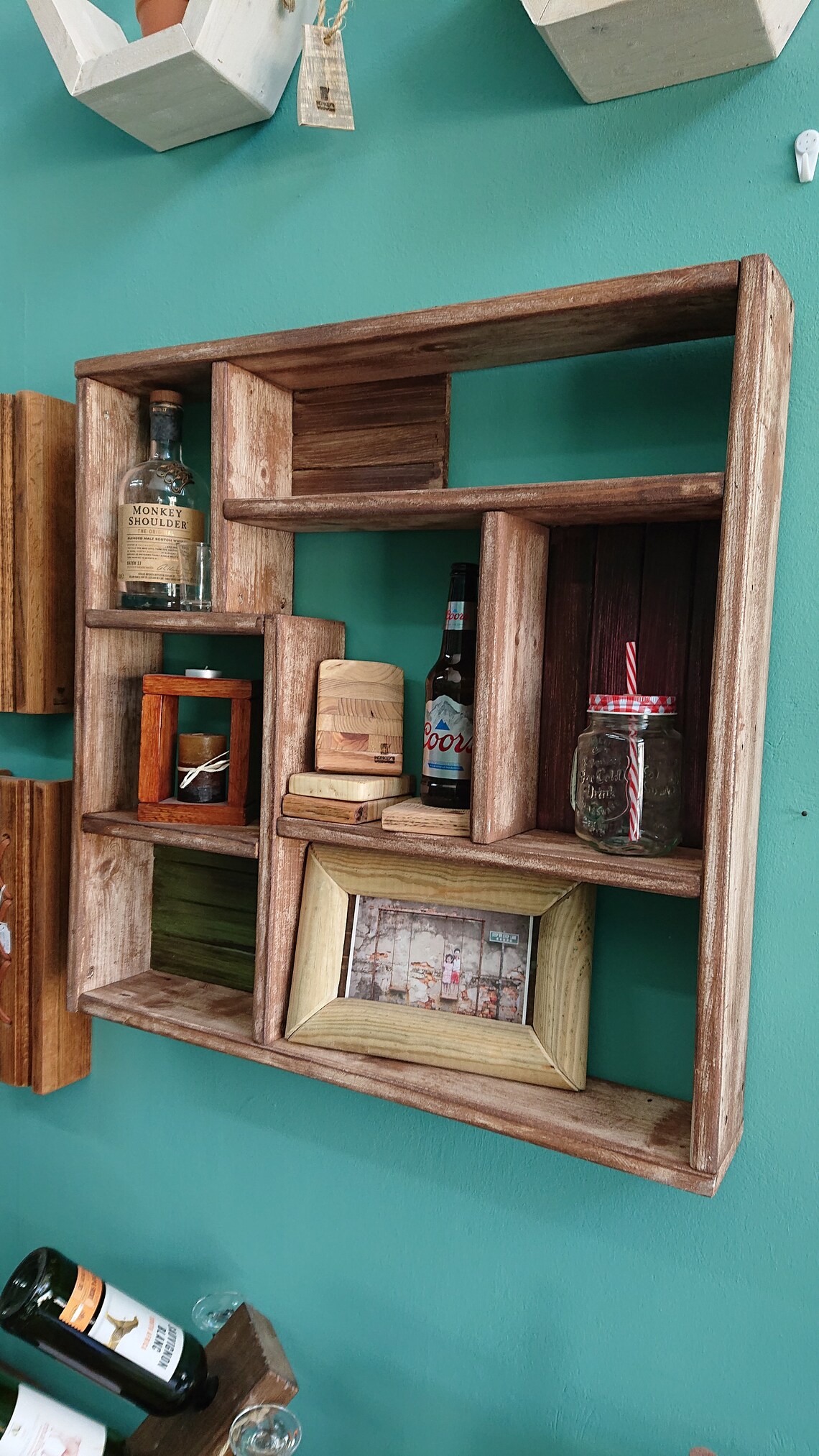 Handmade Multi Shelf Wall Unit - Etsy