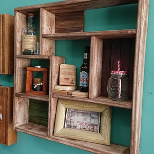 Handmade Multi Shelf Wall Unit - Etsy