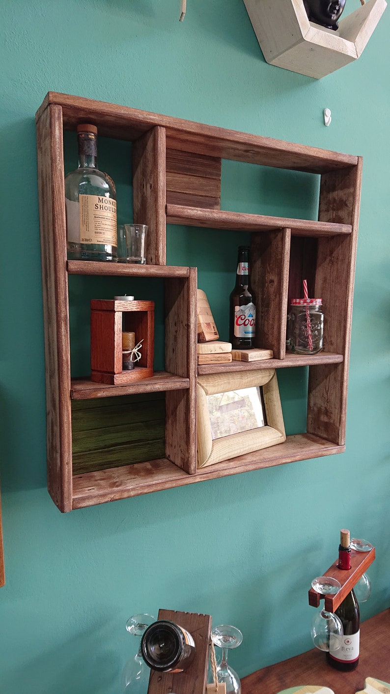 Handmade Multi Shelf Wall Unit - Etsy