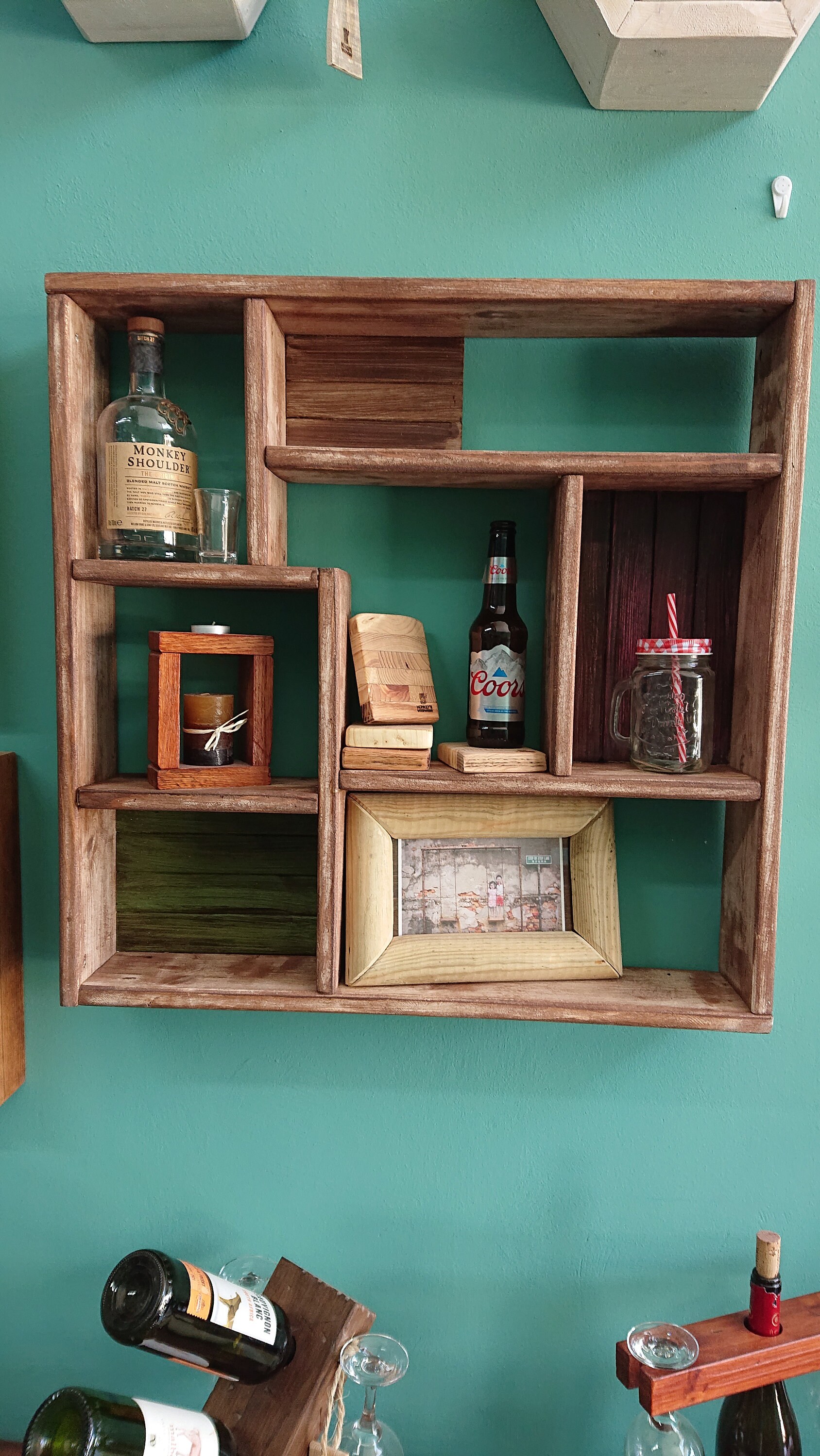 Handmade Multi Shelf Wall Unit - Etsy