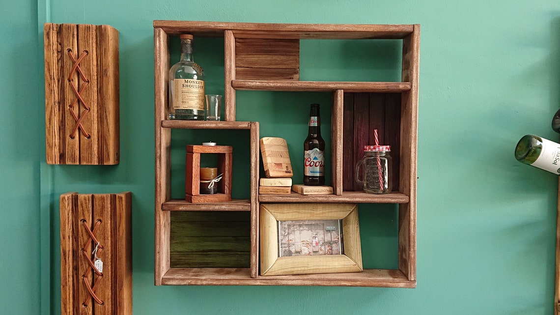 Handmade Multi Shelf Wall Unit - Etsy