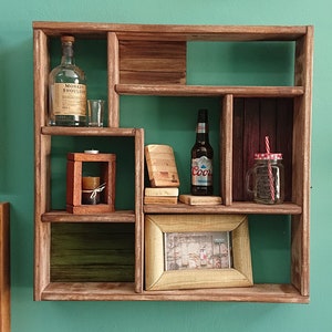 Handmade Multi Shelf Wall Unit - Etsy
