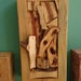 Solid Wood and Log Wall Art Feature - Etsy