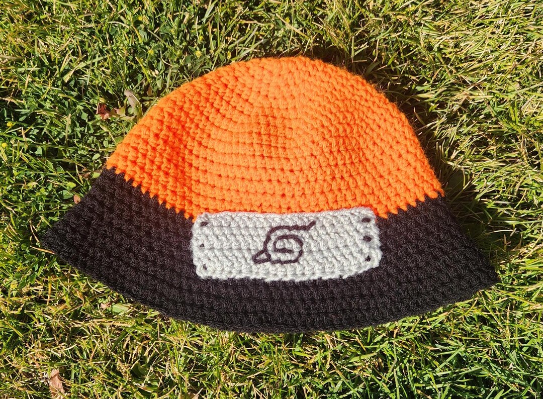 Crochet Ninja Bucket Hat, Ninja Boy Bucket Hat, Anime Bucket Hat ...
