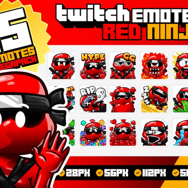 Custom Male Twitch Emotes - Etsy