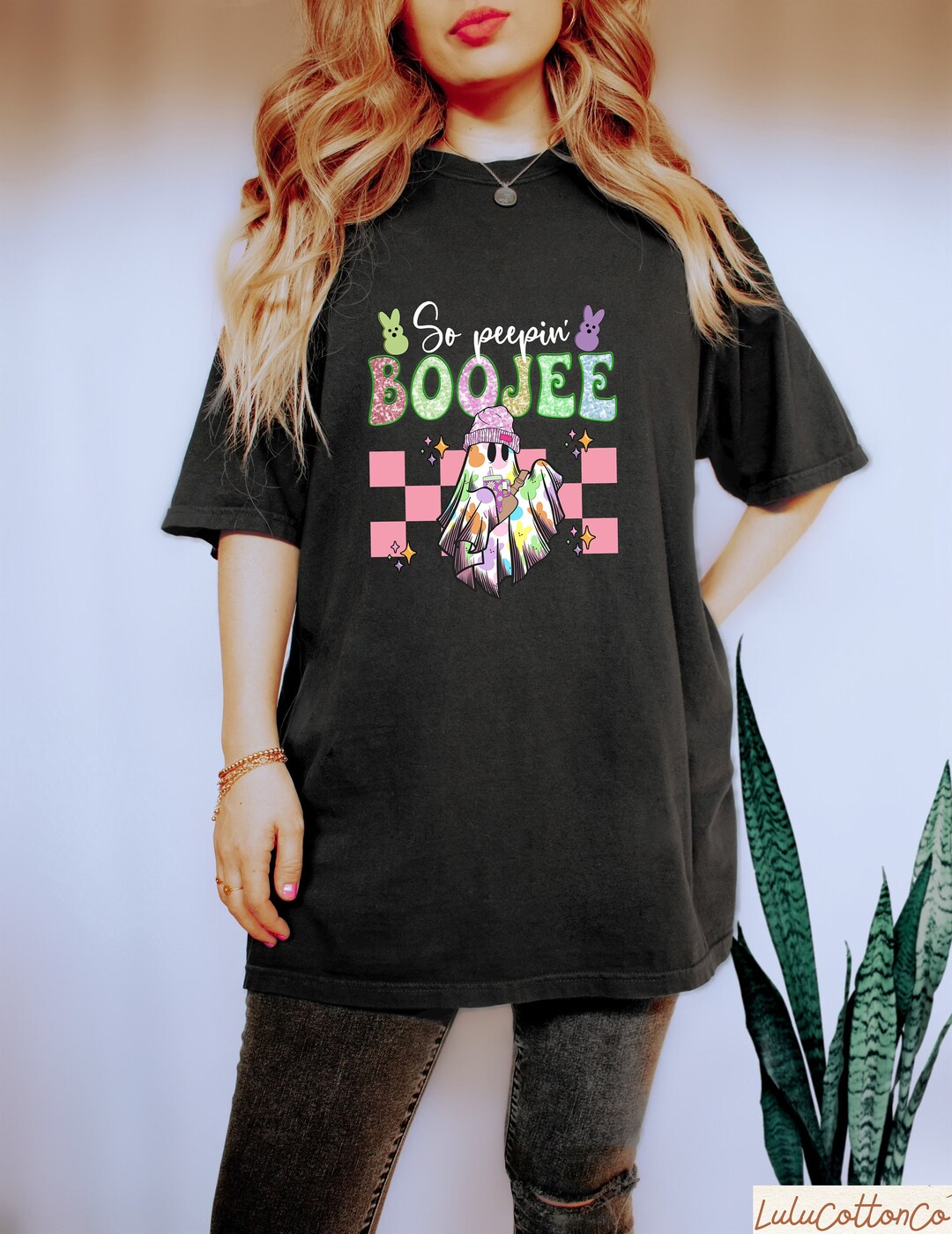 So Peepin Boojee Shirt, Easter Ghost Booje Gifts, Easter Booje Tee ...