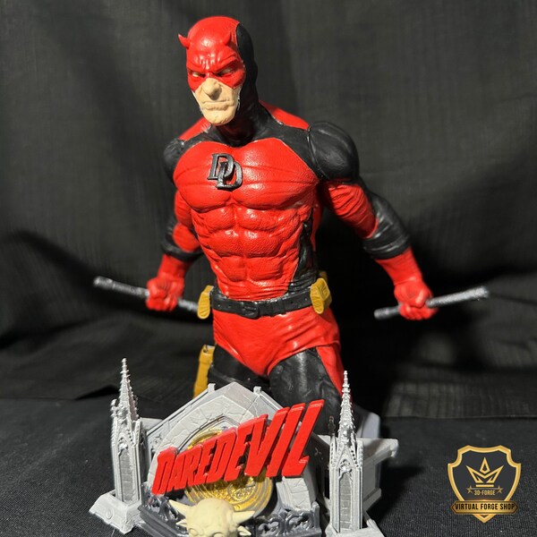 Painted 3d Printed Statue - Etsy