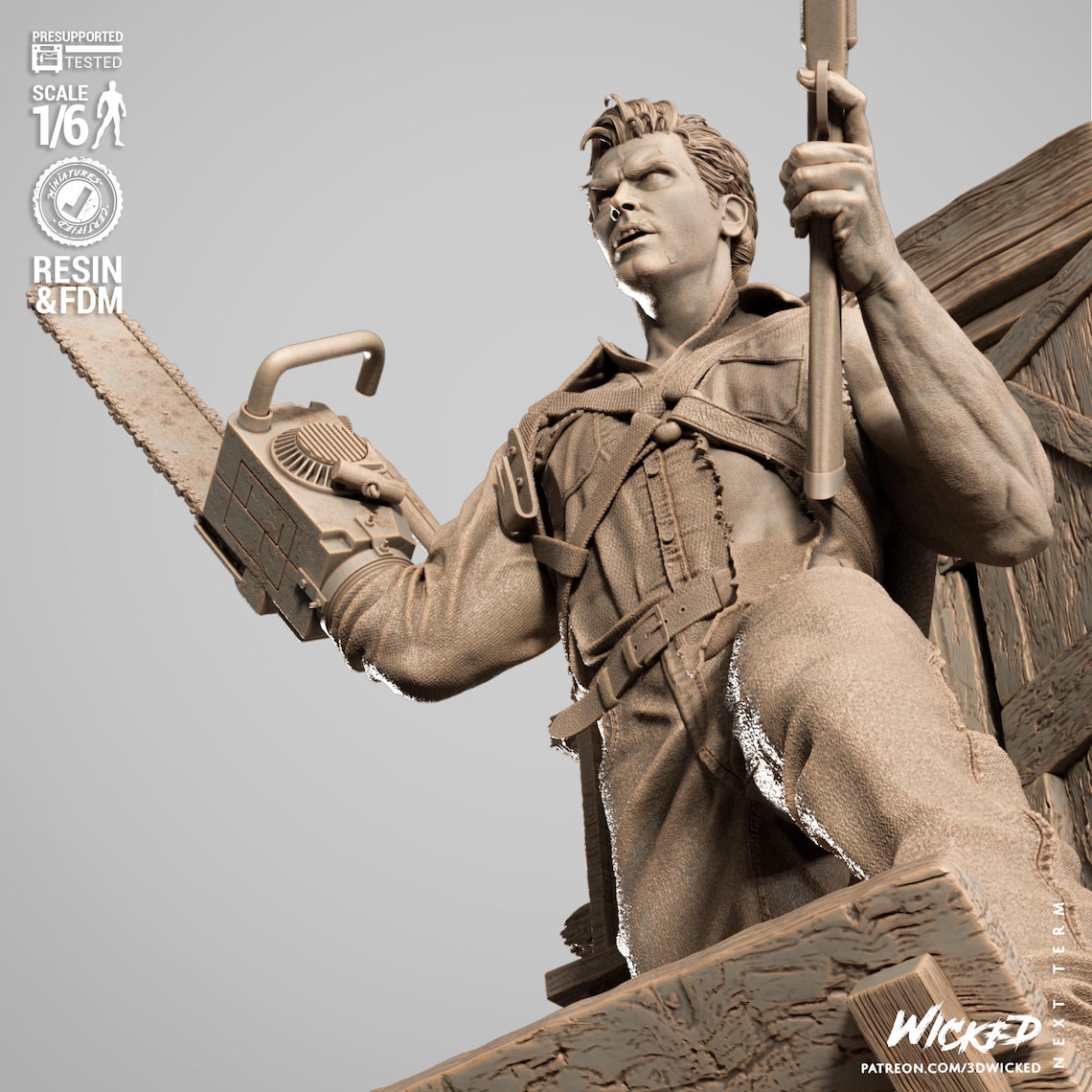 Movies Ash Sculpture: Tested and Ready for 3D Printing - Etsy