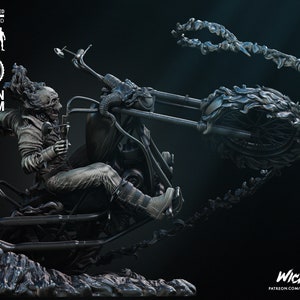 Ghost Rider: Tested and Ready for 3D Printing - Etsy