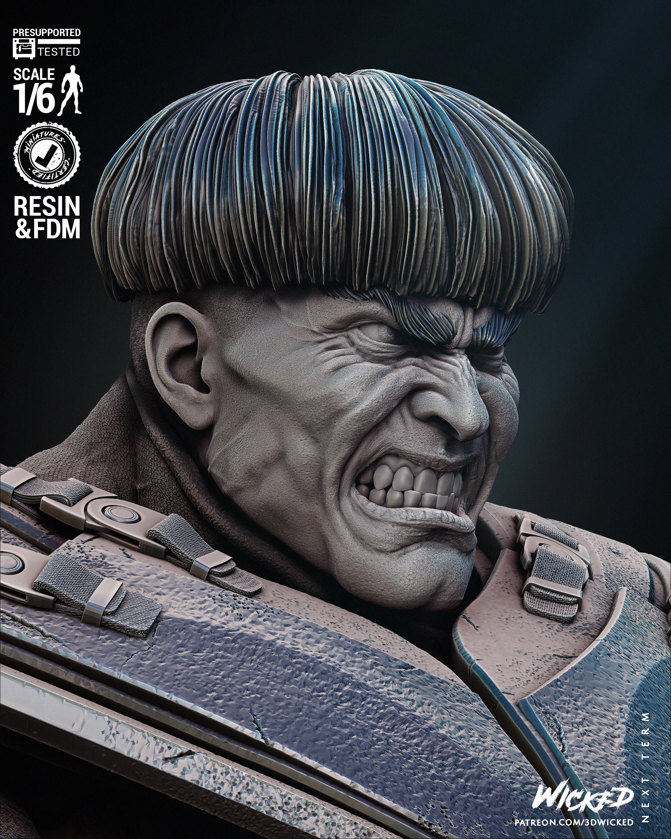 Custom Painted 3d Printed Resin Models, Custom Painted Figurines ...