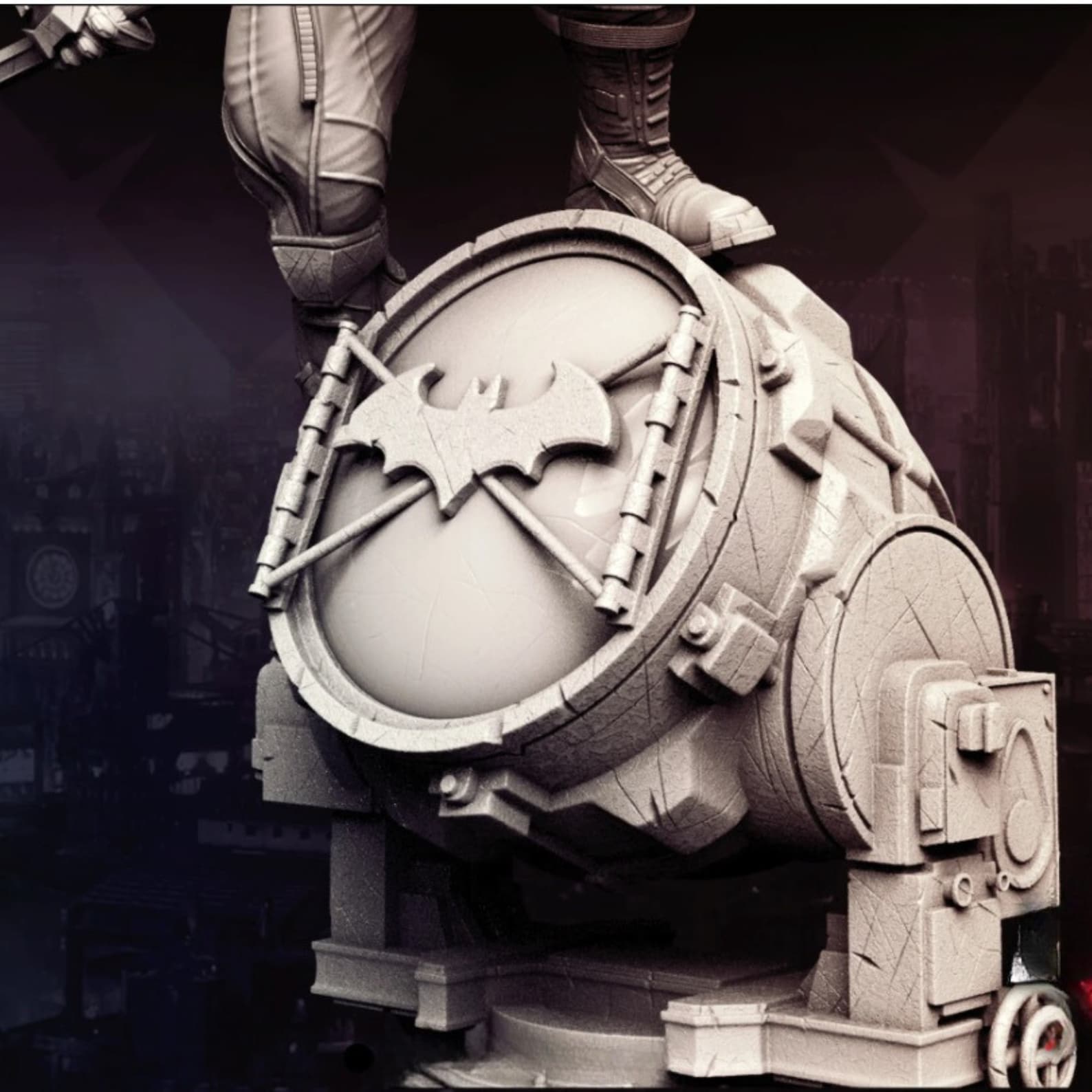 Nightwing and Bat Signal: 3d Printer STL Files Ready to Download! - Etsy