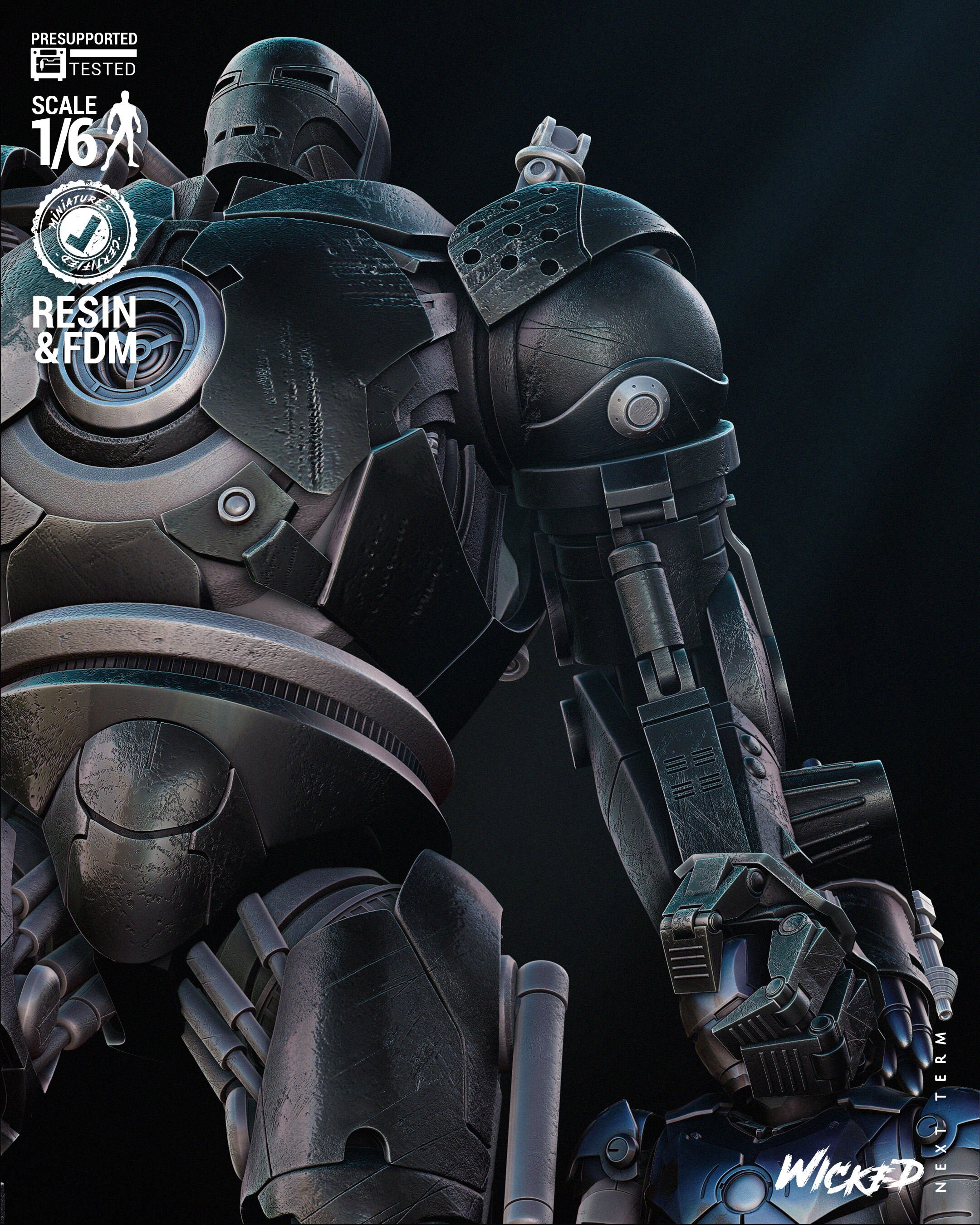 Custom Painted 3d Printed Resin Models, Custom Painted Figurines ...