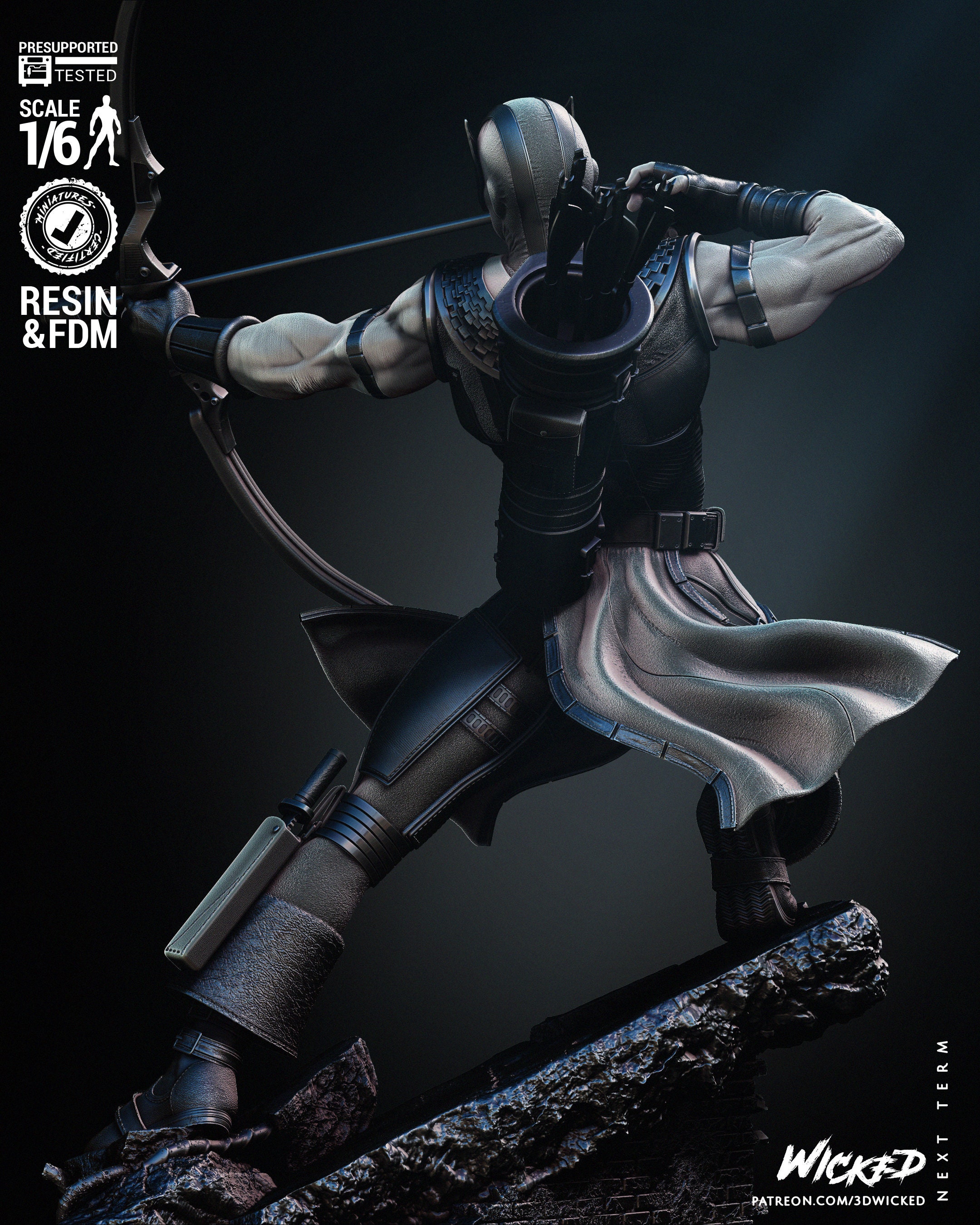 Individuell bemalte 3D gedruckte Resin Modelle, Individuell bemalte ...