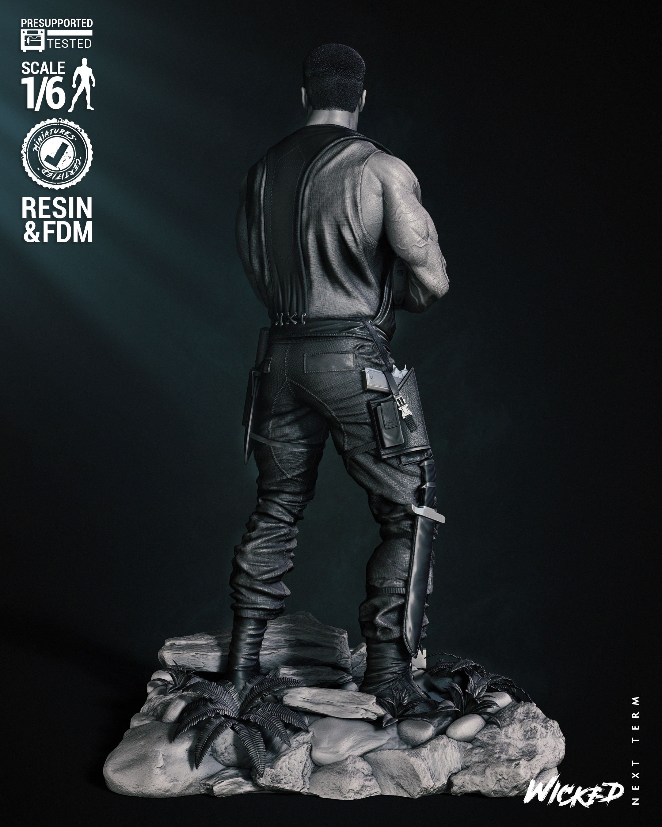 Custom Painted 3d Printed Resin Models, Custom Painted Figurines ...