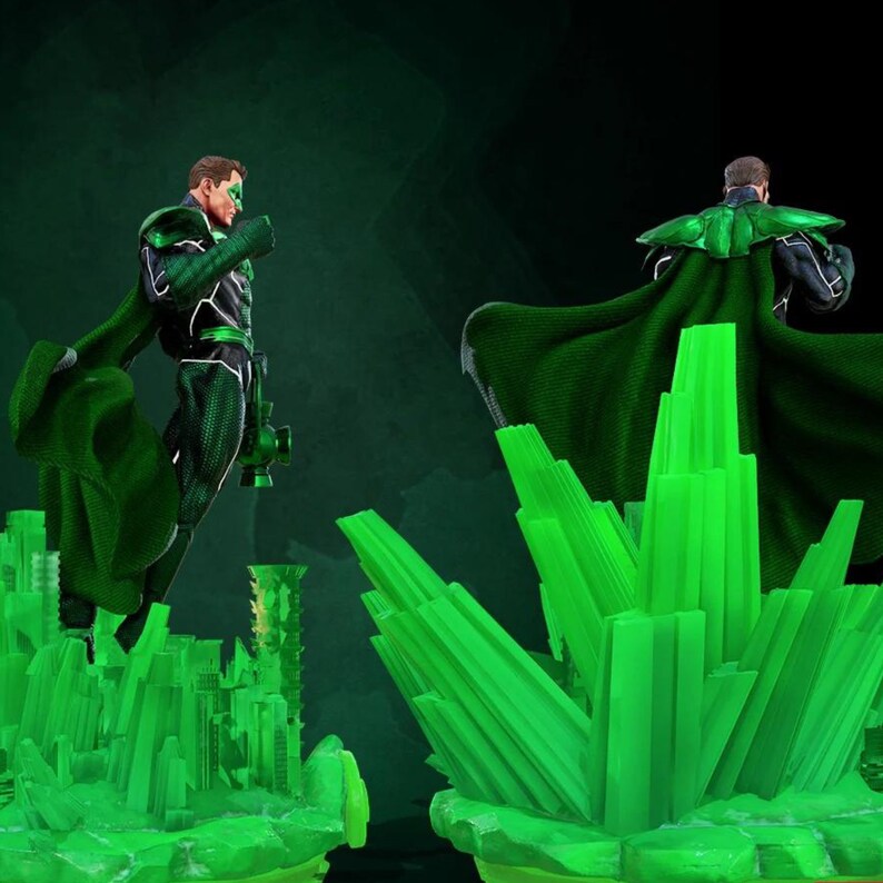 Green Lantern STL Files: Tested and Ready for Printing! - Etsy
