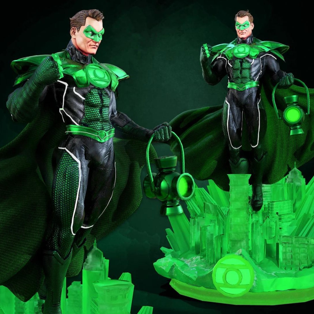 Green Lantern STL Files: Tested and Ready for Printing! - Etsy