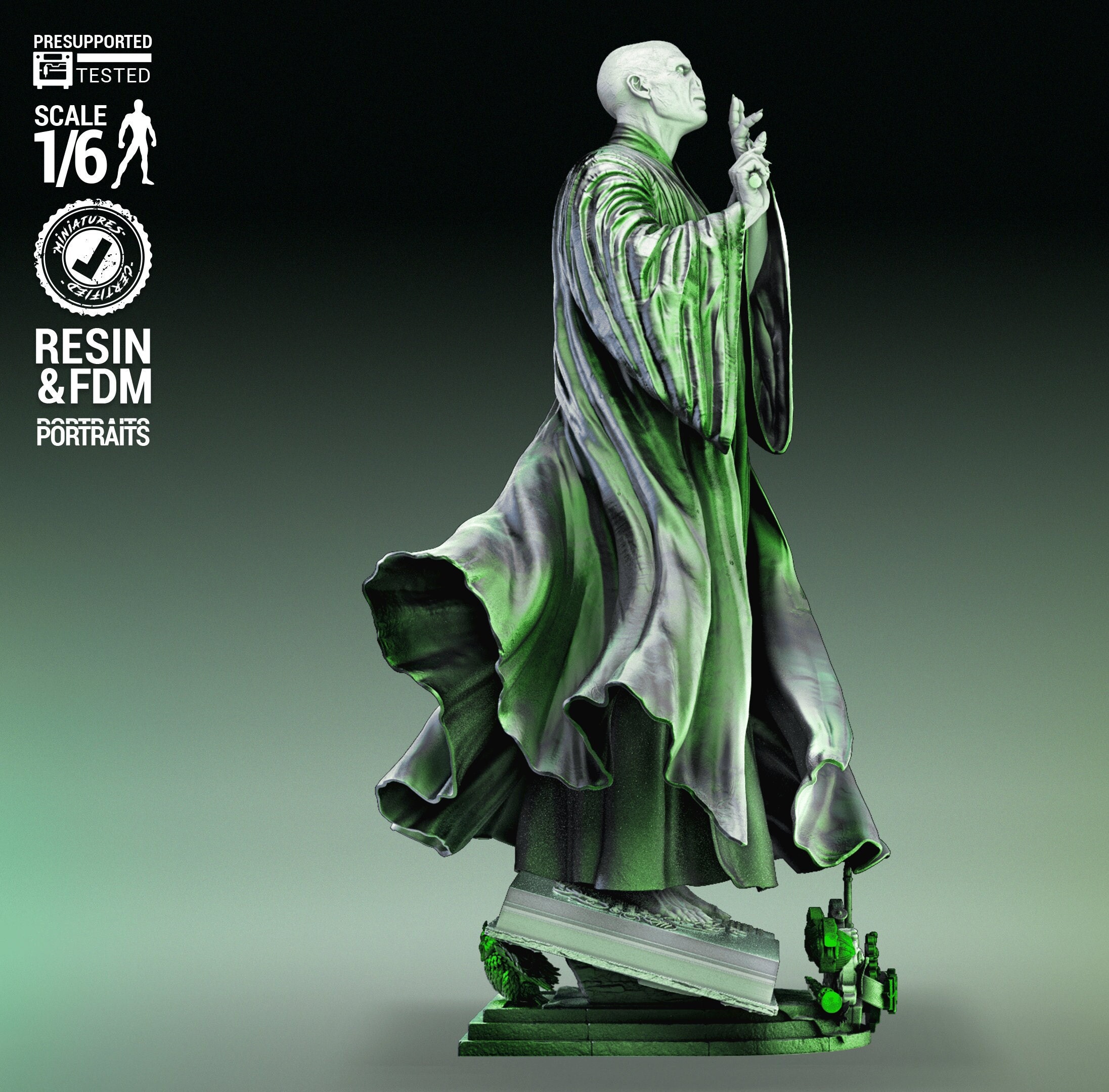 Voldemort Statue 379.21mm (one Piece) - Etsy