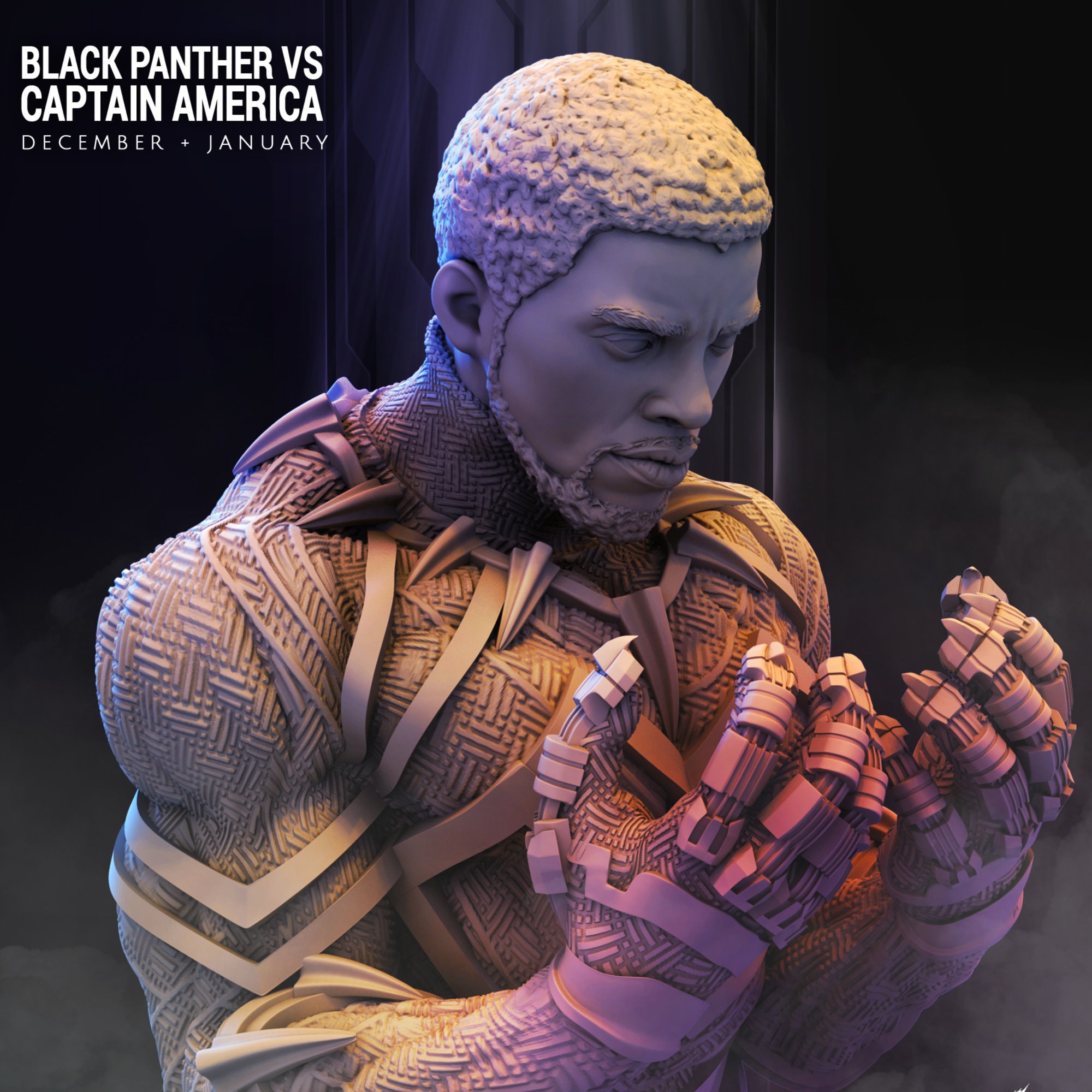 Black Panther 3d Printer STL Files - Etsy