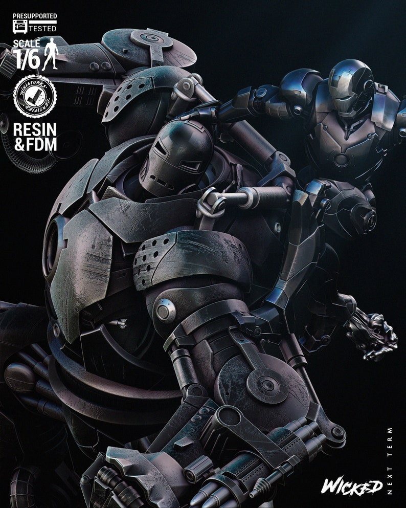 Custom Painted 3d Printed Resin Models, Custom Painted Figurines ...