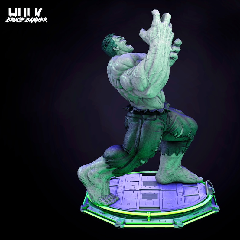 The Hulk - 3d Printer STL Files - Etsy