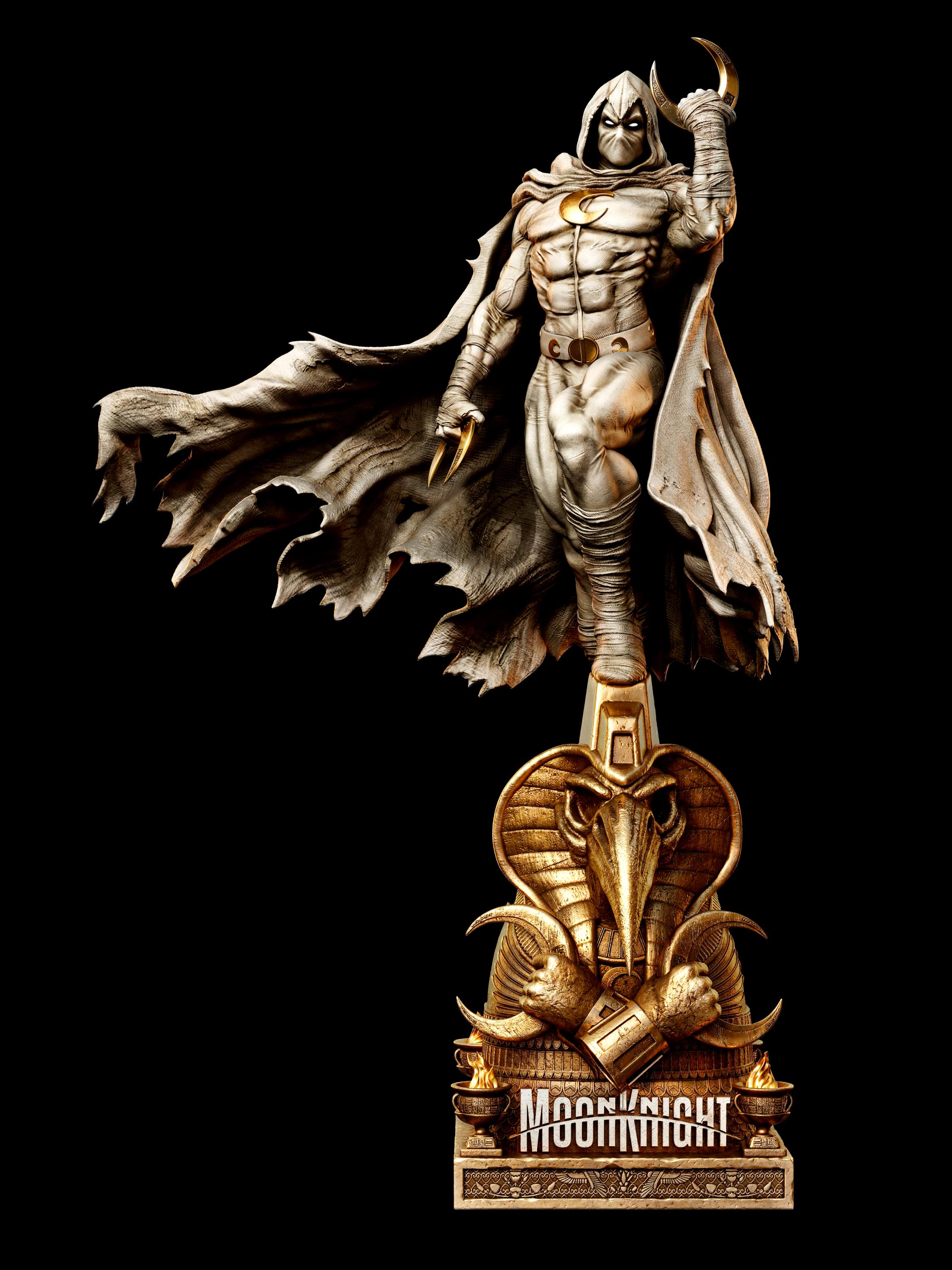 Wicked - Moon Knight Sculpture STL Files - Etsy Australia