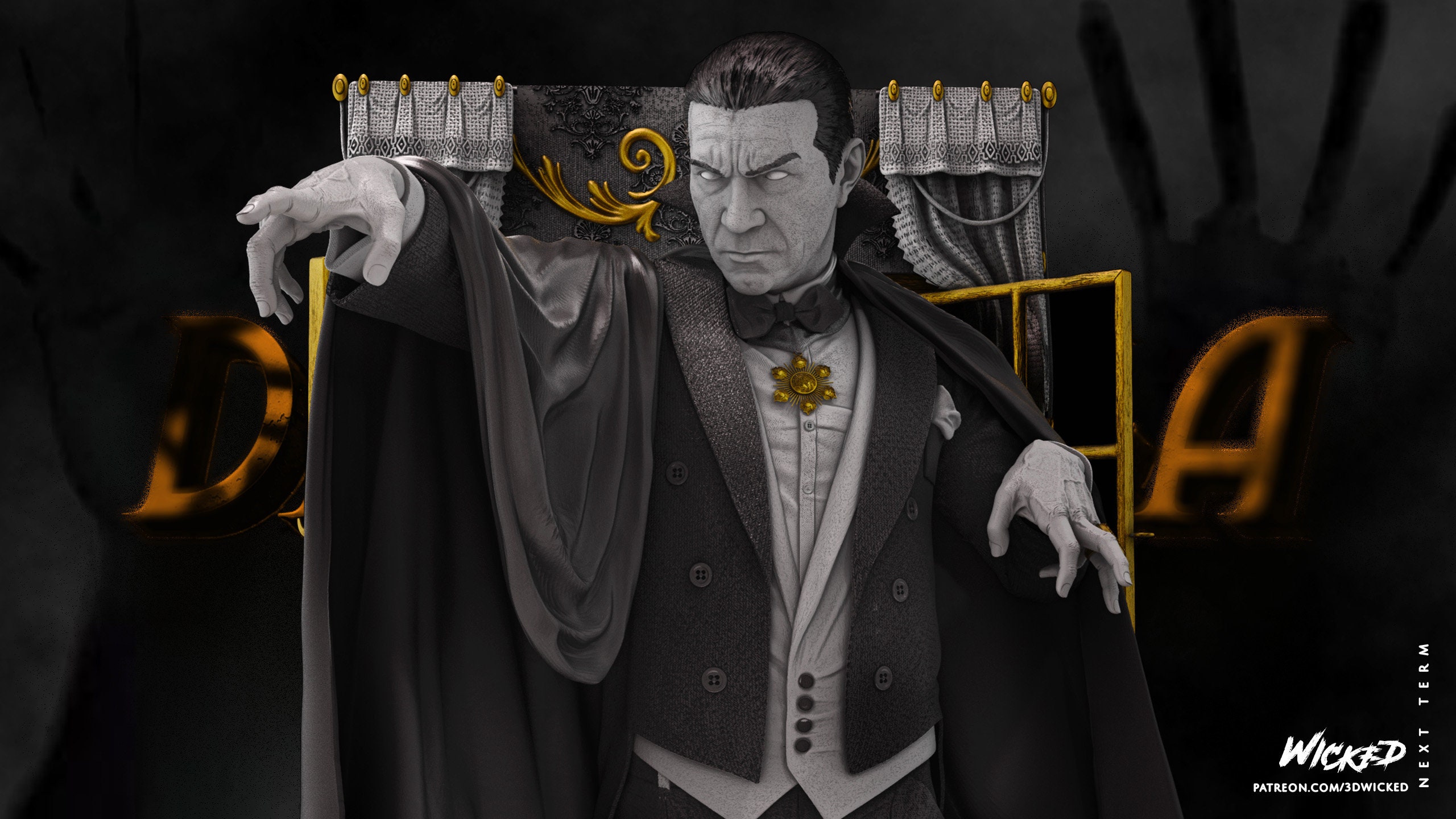 Movies Dracula Sculpture - Etsy