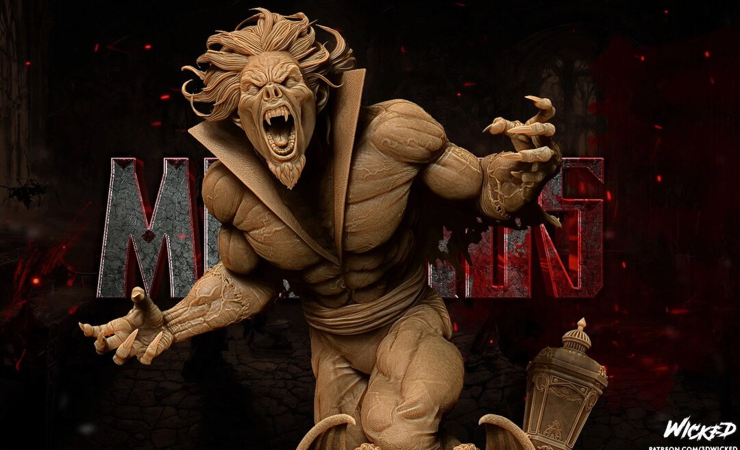 Marvel Morbius Sculpture: Tested and Ready for 3D Printing - Etsy