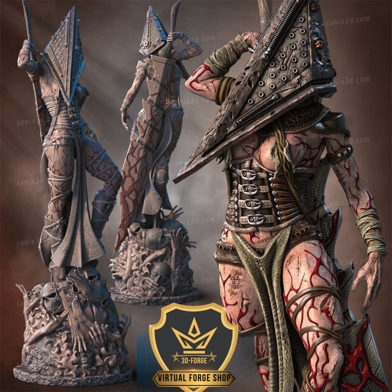 Pyramid Head Helmet - Etsy