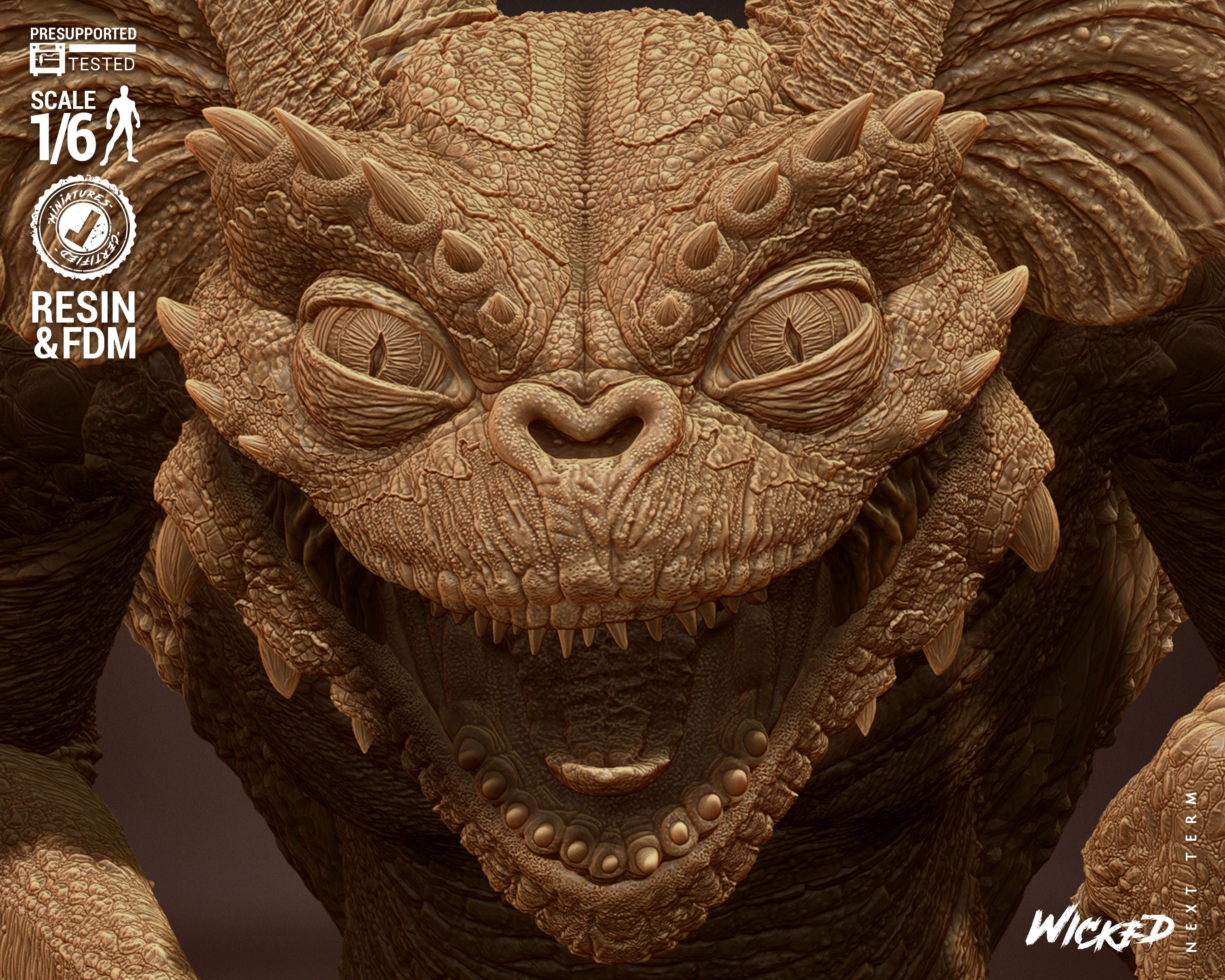 Wicked Movies Gremlins Bat Sculpture: Tested and Ready for 3D Printing ...