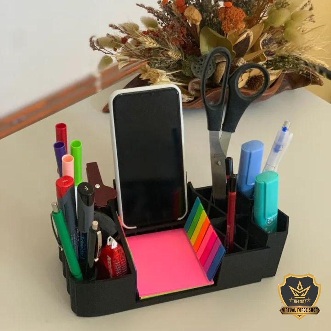 Desktop Organizer Cell Phone Holder - Etsy