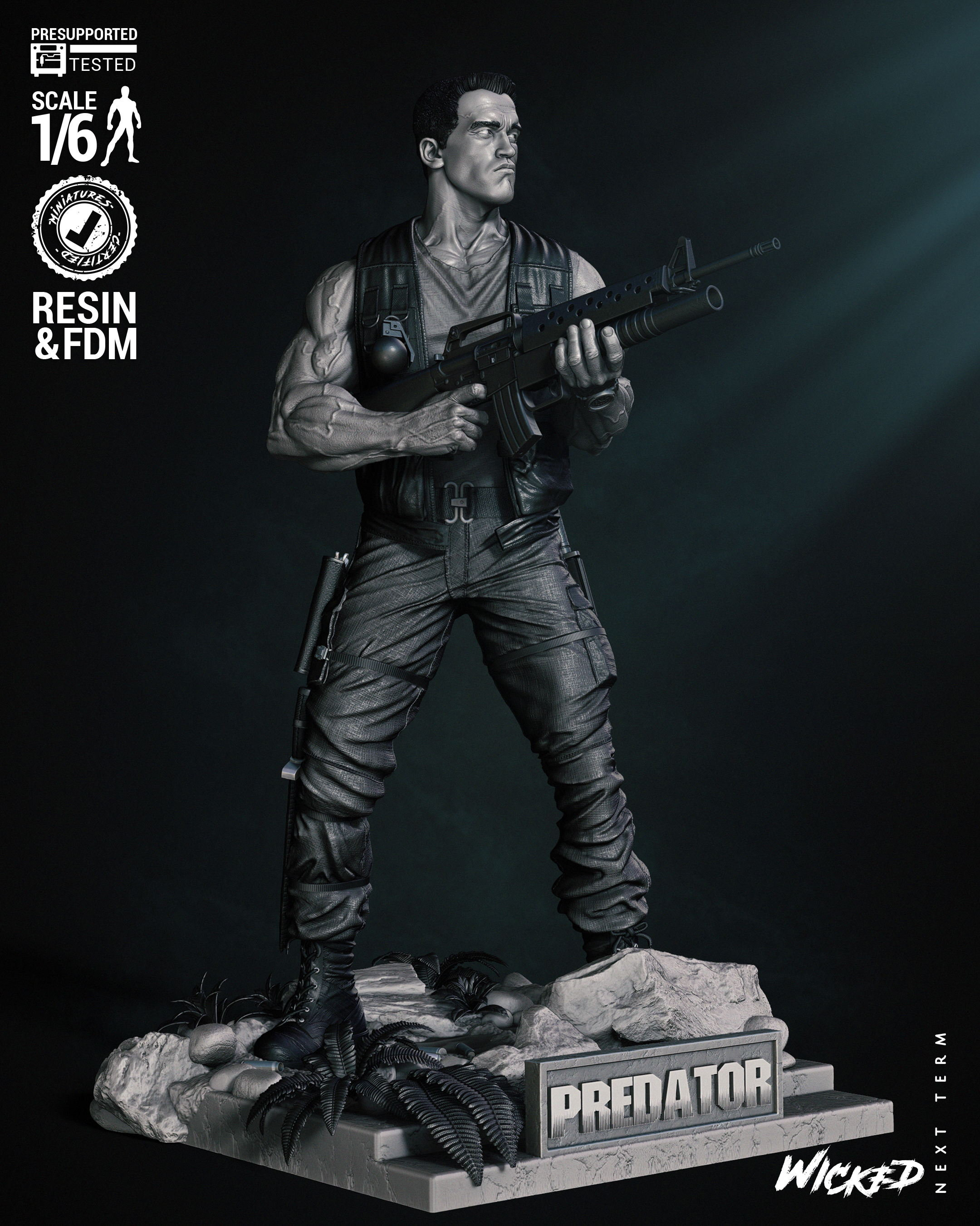 Custom Painted 3d Printed Resin Models, Custom Painted Figurines ...