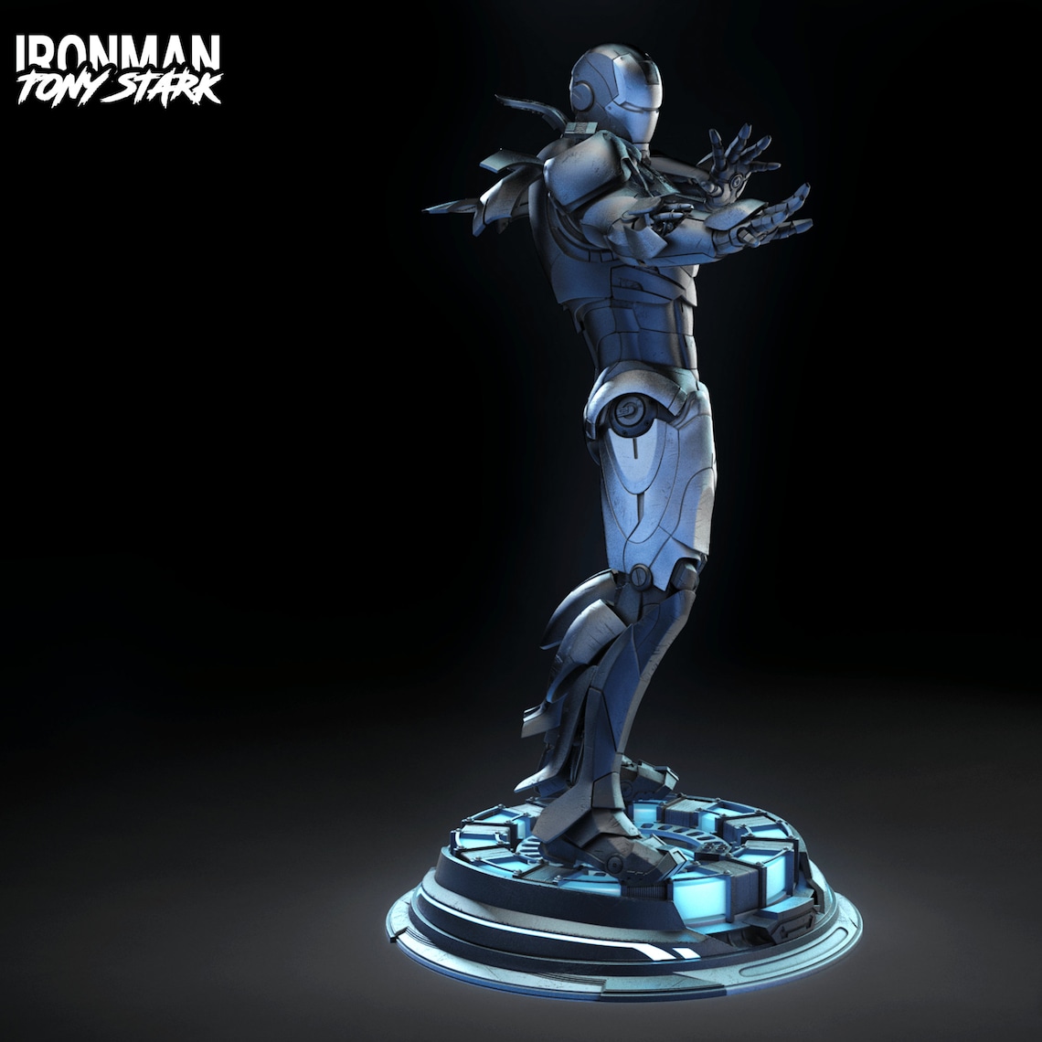 Ironman Statue - Digital. STL Files for 3d Printing - Etsy