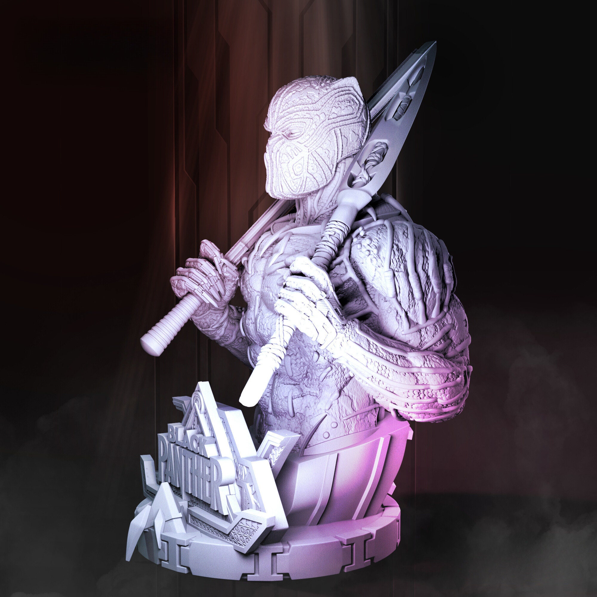 Black Panther 3d STL Files - Etsy