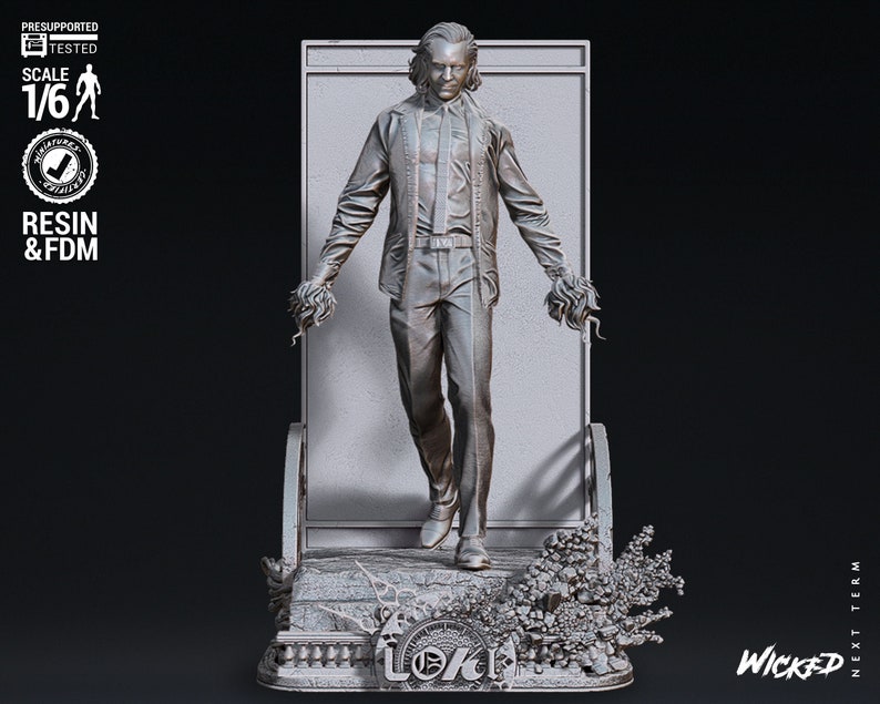 Marvel Loki Season 2 Diorama Sculpture: Tested and Ready for 3D ...