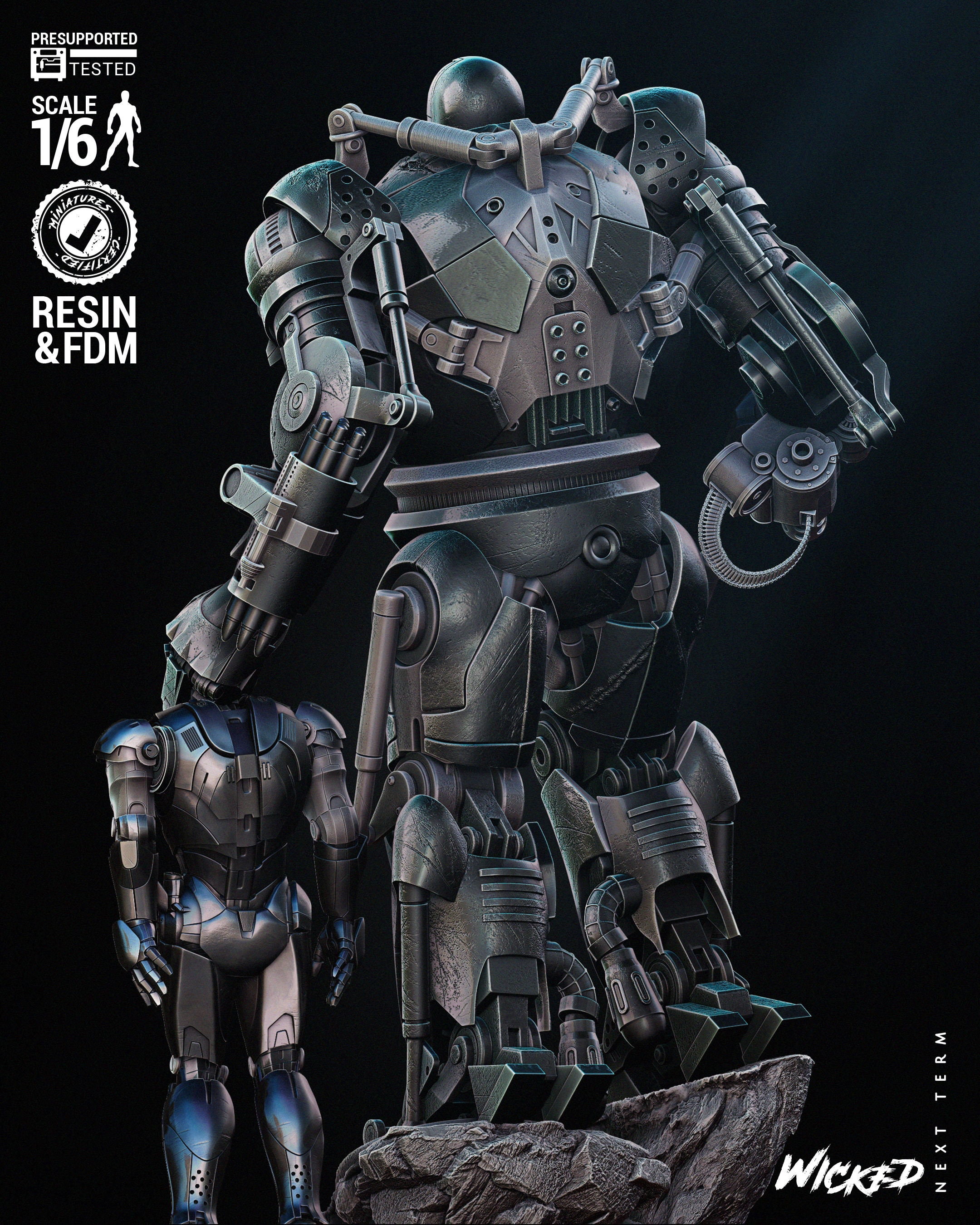 Custom Painted 3d Printed Resin Models, Custom Painted Figurines ...