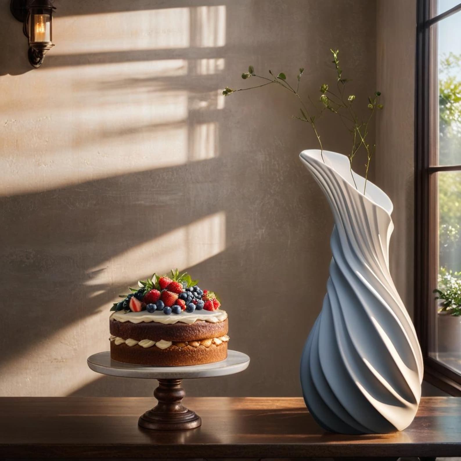 The Livigno Vase, Modern and Unique Home Decor for Fresh Cut and ...