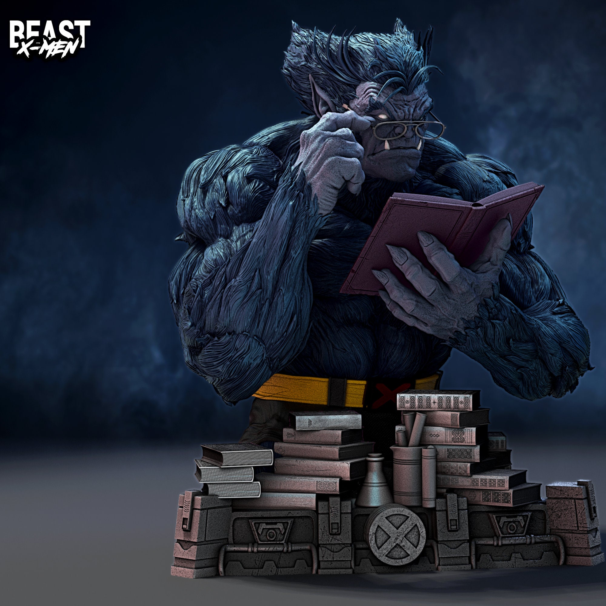 The Beast X-men Digital STL Files for 3d Printing - Etsy