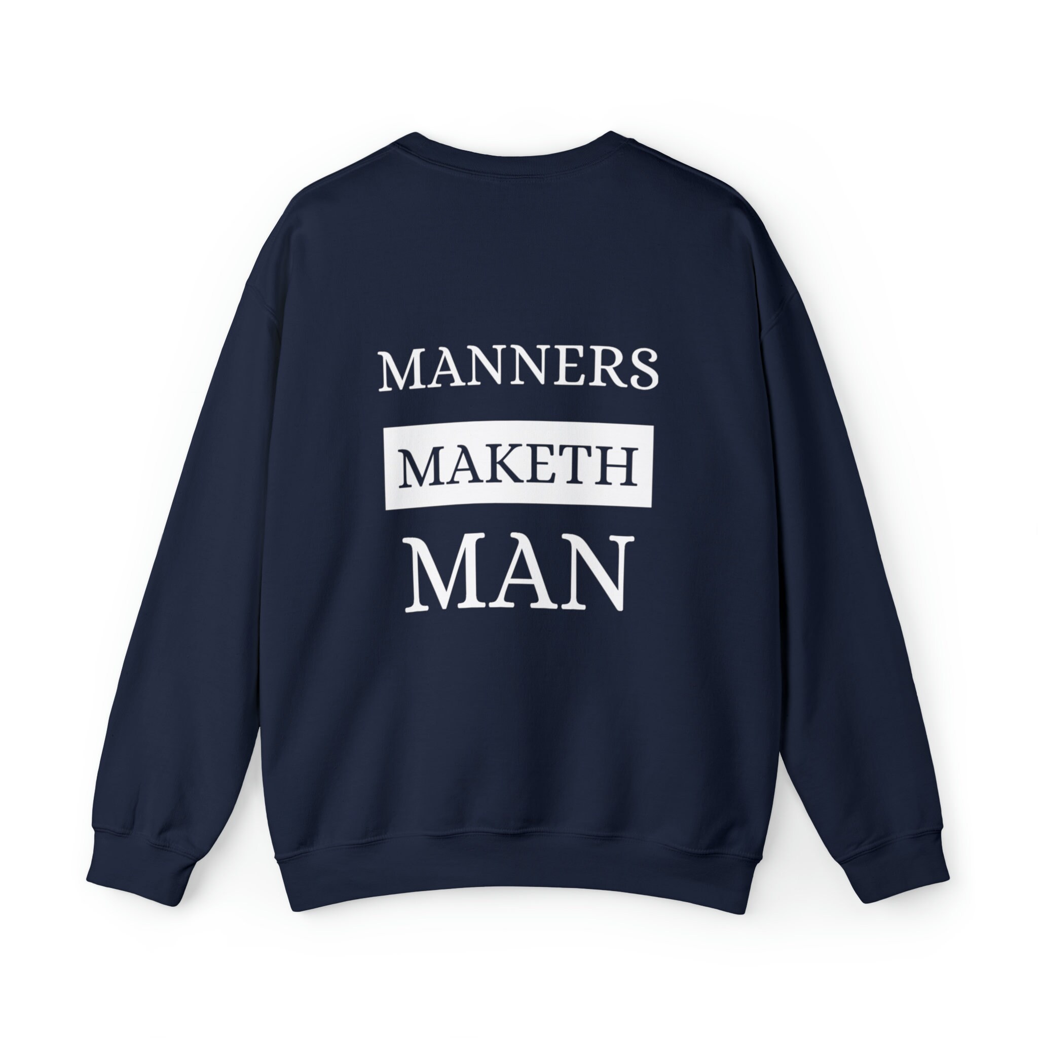 Manners Maketh Man Motivational Slogan Mens Motivational - Etsy
