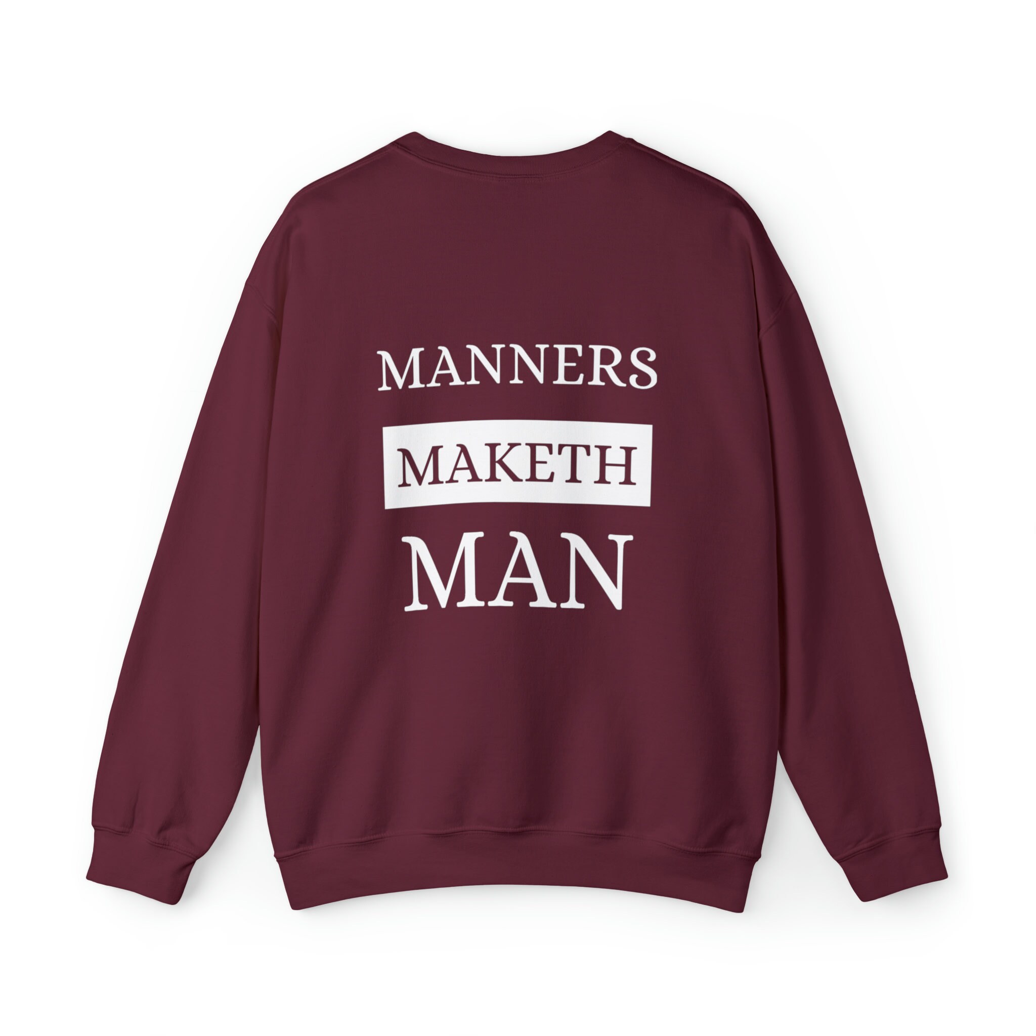 Manners Maketh Man Motivational Slogan Mens Motivational - Etsy