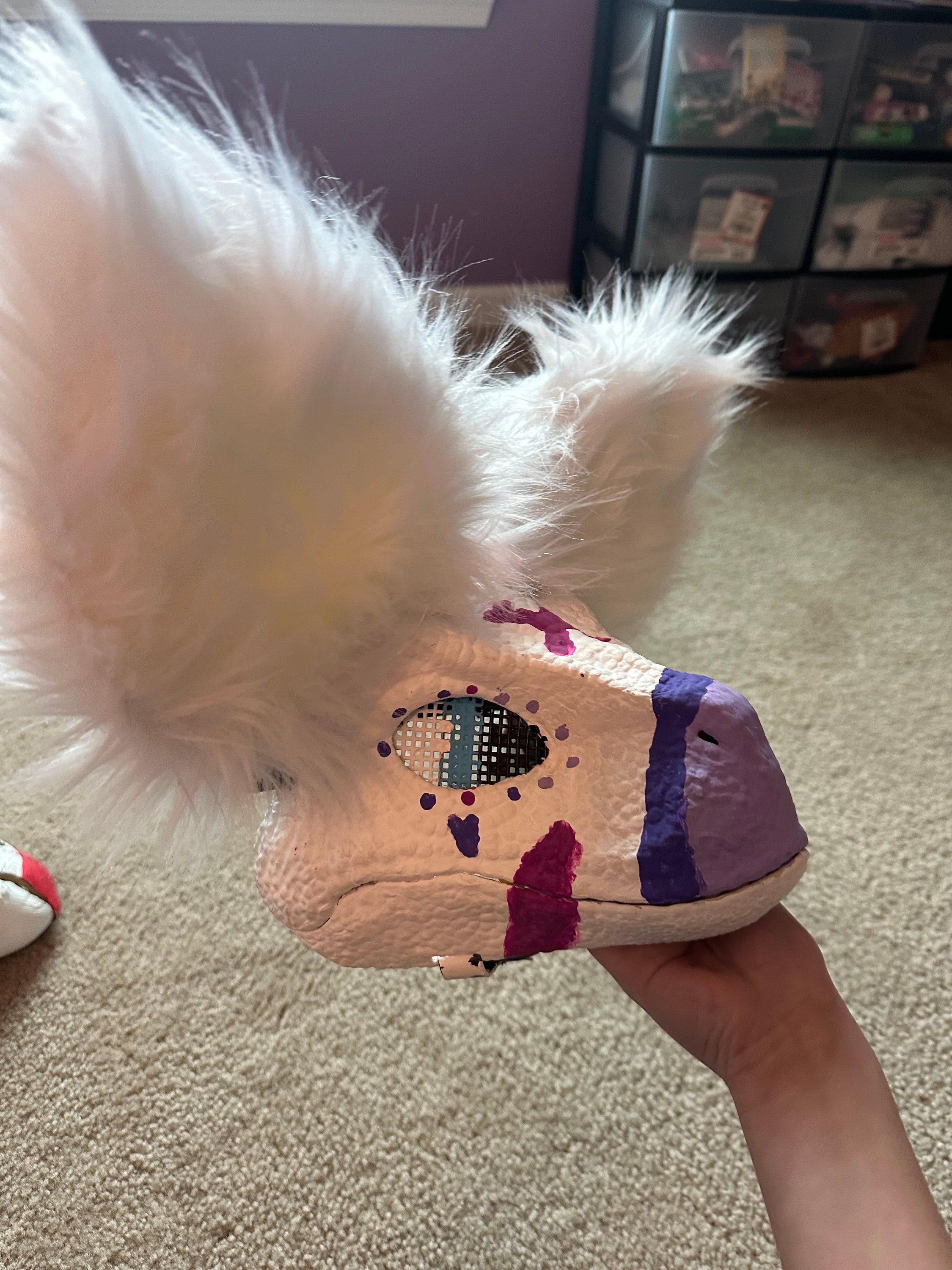 Custom Dino Mask - Etsy