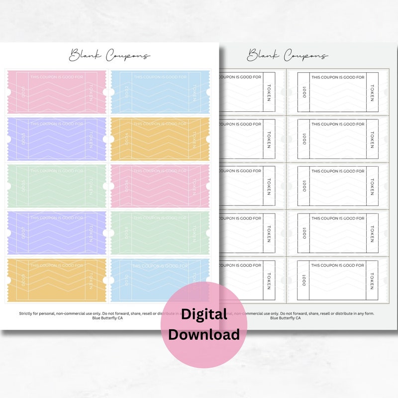 Reward Coupons - Etsy