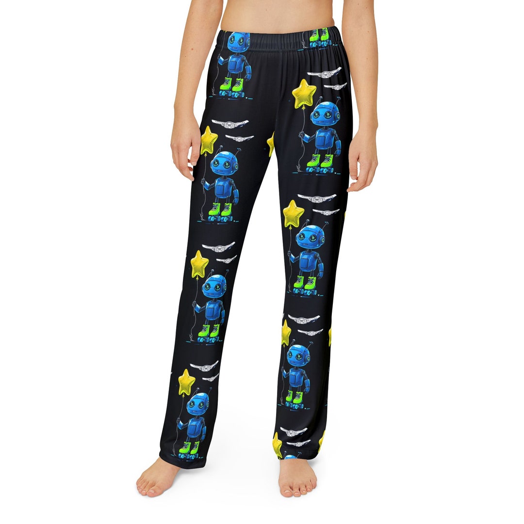 Space Explorer Robot Boys' Pajama Pants - Etsy