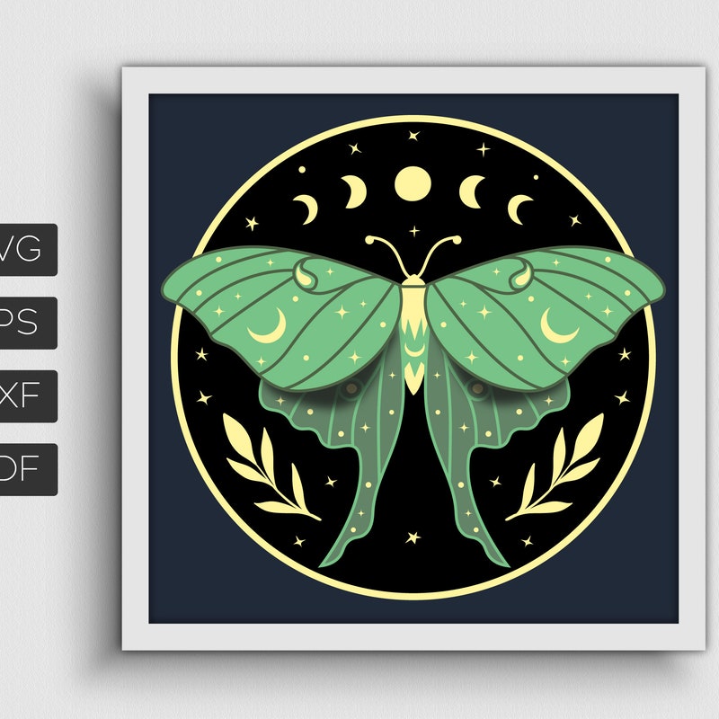 Luna Moth - Etsy