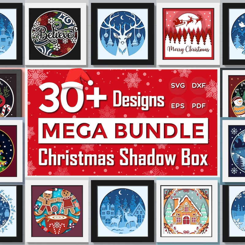 Lighted Cricut Shadow Box - Etsy