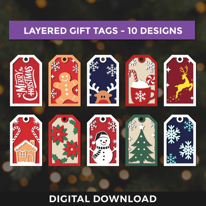 Gingerbread Name Gift Tag - 60+ Gift Ideas for 2026