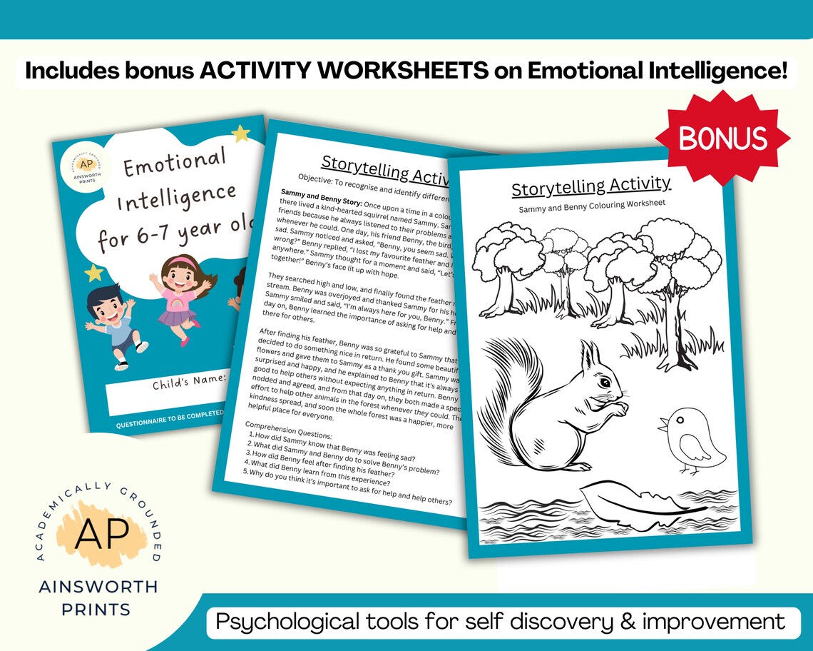 Emotional Intelligence, Children's Mental Health, Questionnaire ...