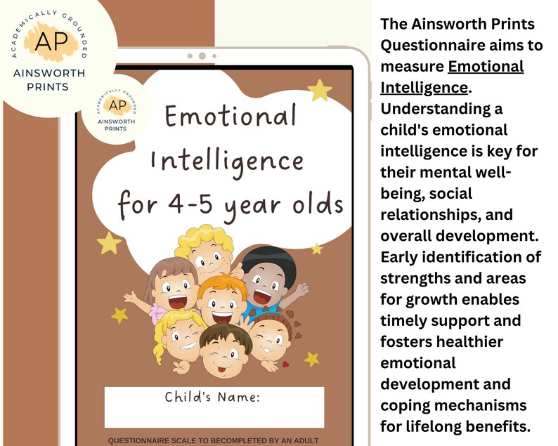 Emotional Intelligence, Children's Mental Health, Questionnaire ...