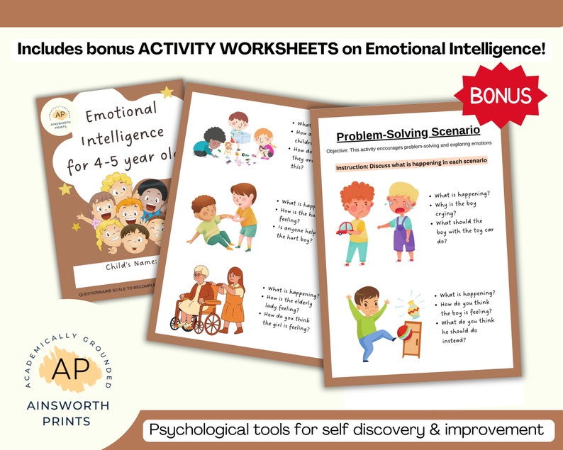 Emotional Intelligence, Children's Mental Health, Questionnaire ...